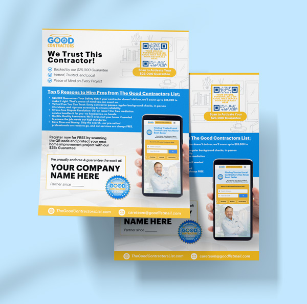 Contractor Tools - The Good Contractors List