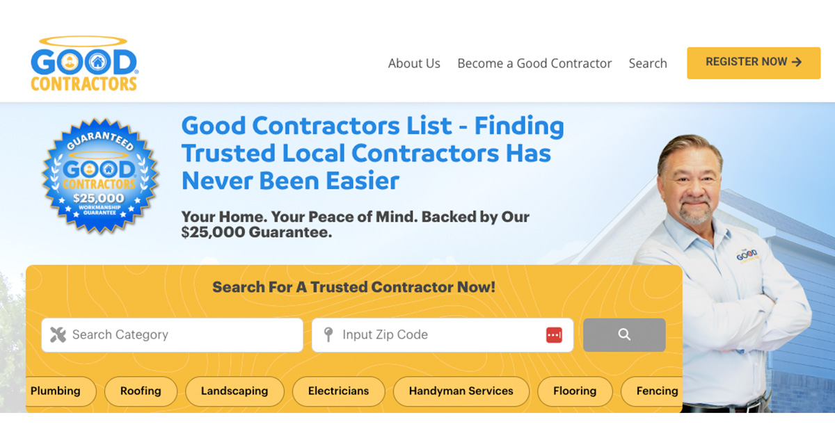 Good Contractors List - Trusted Local Contractors You Can Rely On